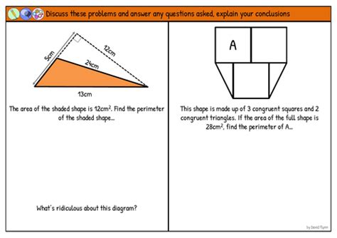 Shape Problem Solving Questions Mastery Teaching Resources
