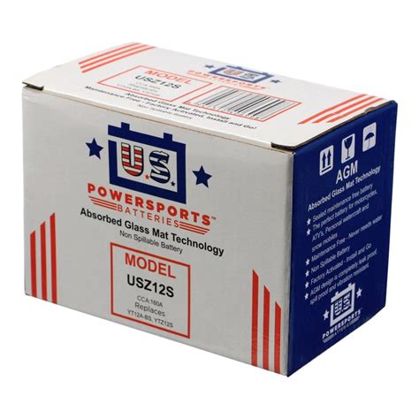 Usps Agm Battery Usz12s Premium Motorcycle And Atv Parts Belts
