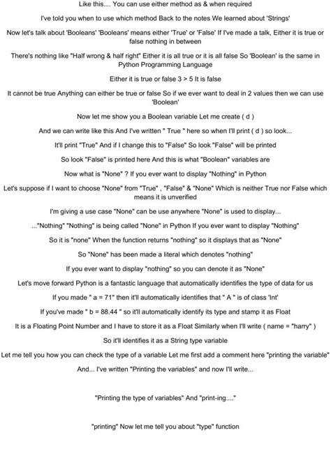 Complete Python Notes Notes LearnPick India