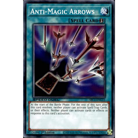 Anti Magic Arrows Sbc1 Eng11 Yu Gi Oh Card Deckboosters
