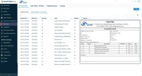 Warehouse Process Automation And Analytics Platform Raptech Ai
