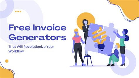 Free Invoice Generators That Will Revolutionize Your Workflow