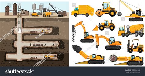 Different Types Mining Images Stock Photos Vectors Shutterstock