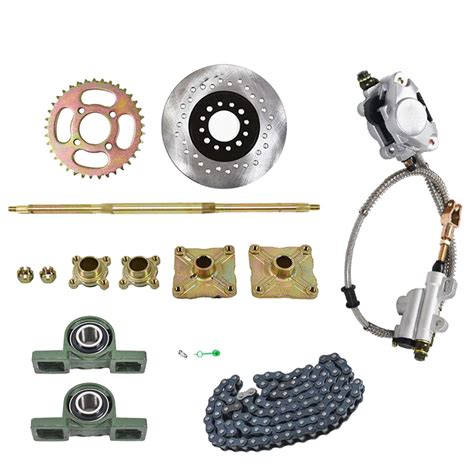 Labwork 32 Rear Axle Assembly Kit Shaft Hub Chain Brake Master