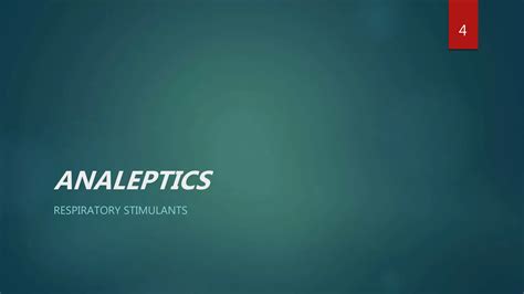 Analeptics Doxapram Pptx
