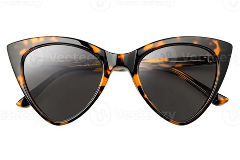 Tortoise Shell Cat Eye Sunglasses 56682164 Png