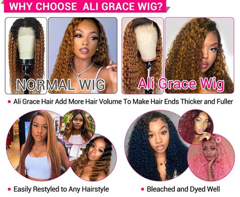 Ombre Human Hair Wigs Aligrace
