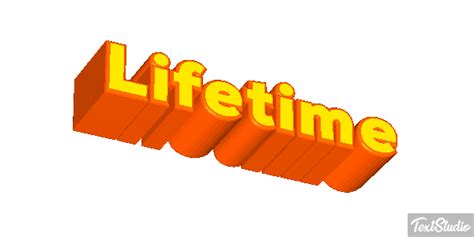 Lifetime Word Animated  Logo Designs