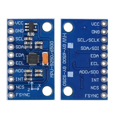 Accelerometer Modulempu 9250 9 Axle 16 Bit Magnetometer Module