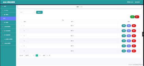 Springbootjavaphpnodepython企业人事信息管理【计算机毕设】 Csdn博客