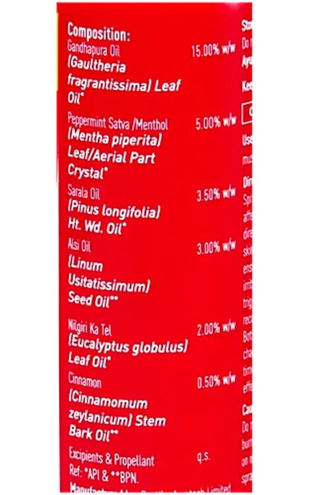 35g Cipla Omnigel Active Spray 35 Gm At ₹ 1175bottle In Indore Id 2857641668648