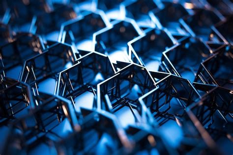 Premium Photo Advanced Material Synthesis Background With