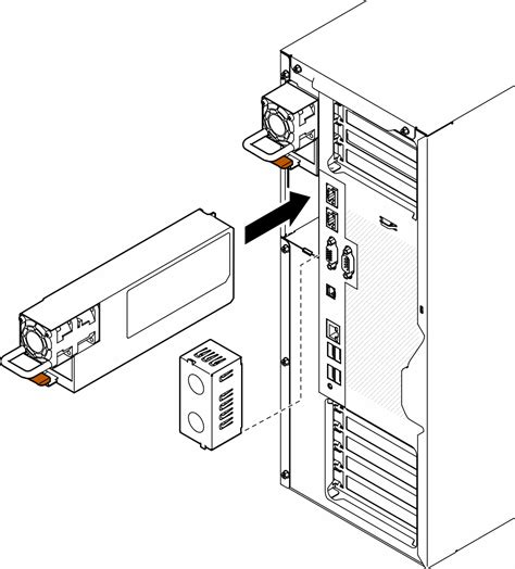 Install A Power Supply Unit Thinksystem St650v3 Lenovo Docs