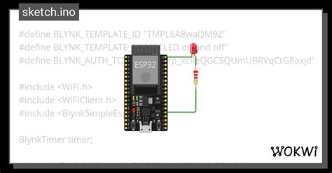 Led Fyp Wokwi Esp32 Stm32 Arduino Simulator