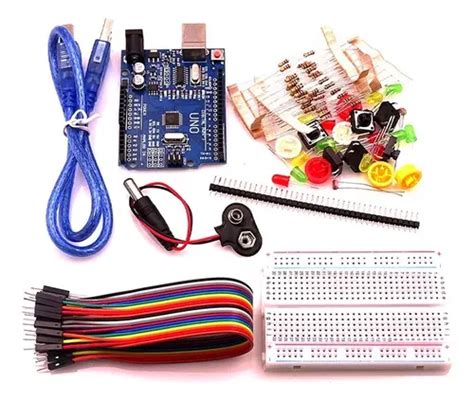 Kit Inicial Compatible Con Arduino Uno Cuotas Sin Interés