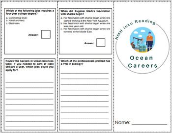 6th Grade HMH Into Reading Activity Pack Module 7 By Miss Tilda