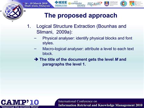 a hierarchical approach for semi structured document indexing and ppt