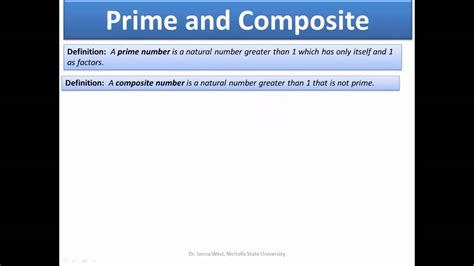Factors Divisibility Prime Factorization Gcd And Lcm Youtube
