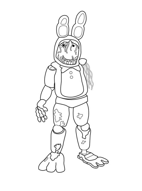 Kolorowanki Five Nights At Freddys Fnaf Do Druku