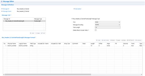 Message Editor Documentation