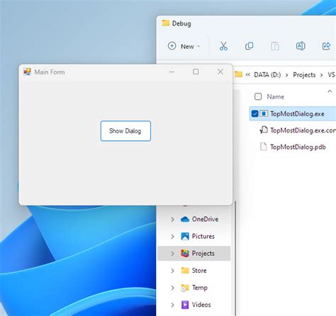 WinForms Topmost Form Loses Focus On Hiding Dialog Called From It Stack Overflow