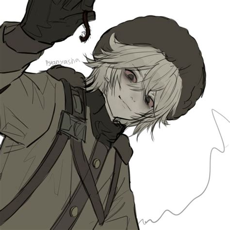 Russian Style Art Pyanyasha Art Shu Ushanka Drawing Reference Anime