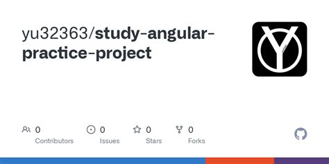Github Yu Study Angular Practice Project
