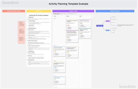 Activity Planning Template And Tool Edit Online For Free