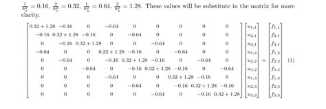 Decreasing The Size Of A Matrix In Latex Overleaf Stack Overflow