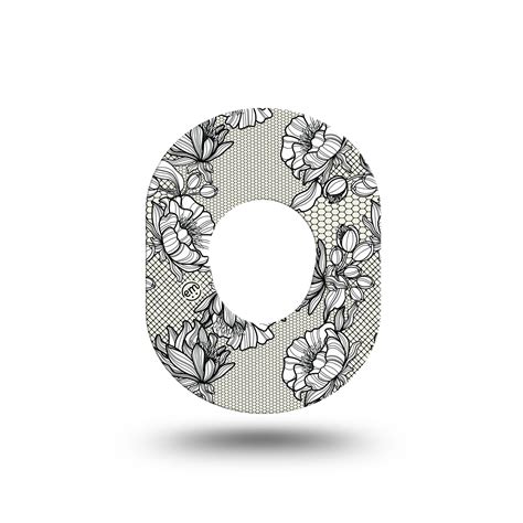 Expressionmed Black Lace Dexcom G7 Mini Tape