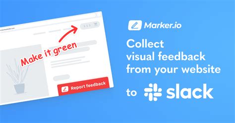 Slack Issue Tracker Integration Marker Io