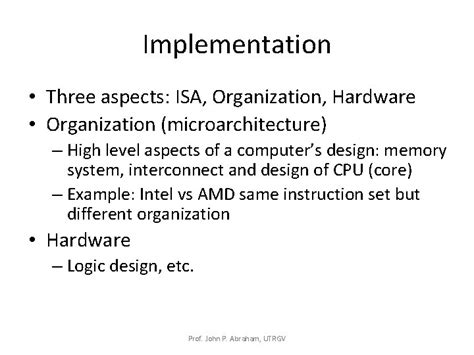 Types Of Architecture Accumulator Stack General Purpose Registerregister