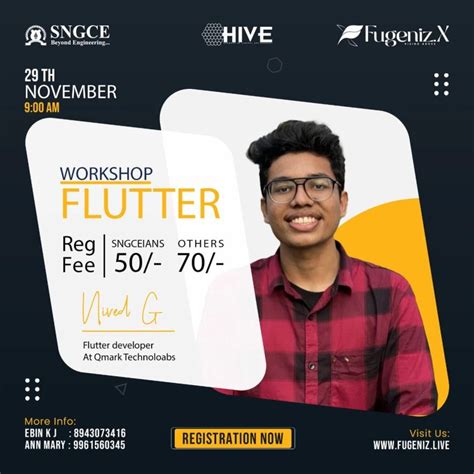 Nived G On Linkedin Flutter Flutterdeveloper Techcommunity