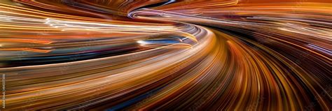 Dynamic Lines Creating A Sense Of Energy And Flow In Vibrant Hues
