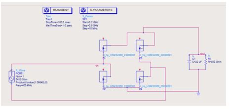 In The Attached Picture There Is A RF Rectifier Chegg Com
