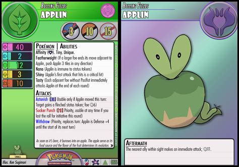 Shiny Applin By Pokemoncmg On Deviantart