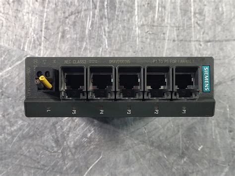 Siemens Simatic Net Industrial Ethernet Switch Scalance X005 6gk5005 0ba00 1aa3