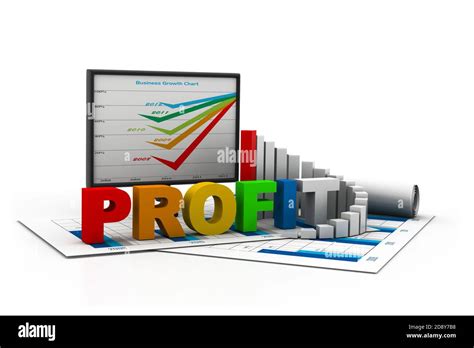 Business Graph And Chart Stock Photo Alamy