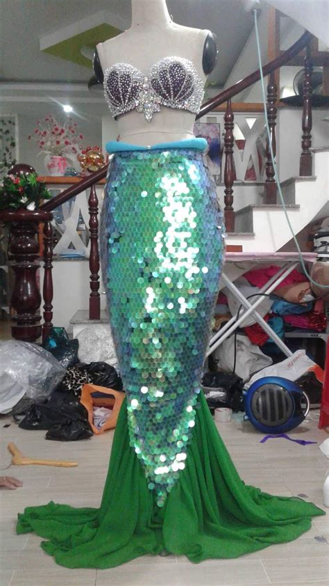 Little Mermaid Tail Ariel Costume Disney Costume Etsy