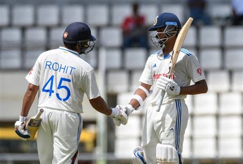 Ind Vs Wi Yashasvi Jaiswal Thanks Rohit Sharma After Record Maiden
