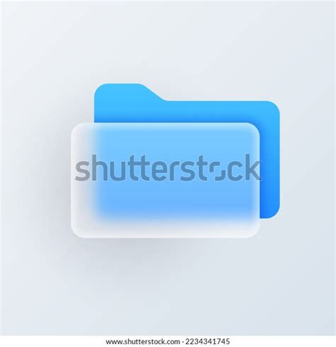 File Folder Vector Modern Trend Icon Stock Vector Royalty Free