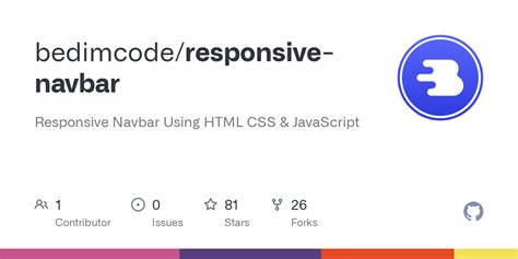 responsive navbar index at main · bedimcode responsive navbar · github