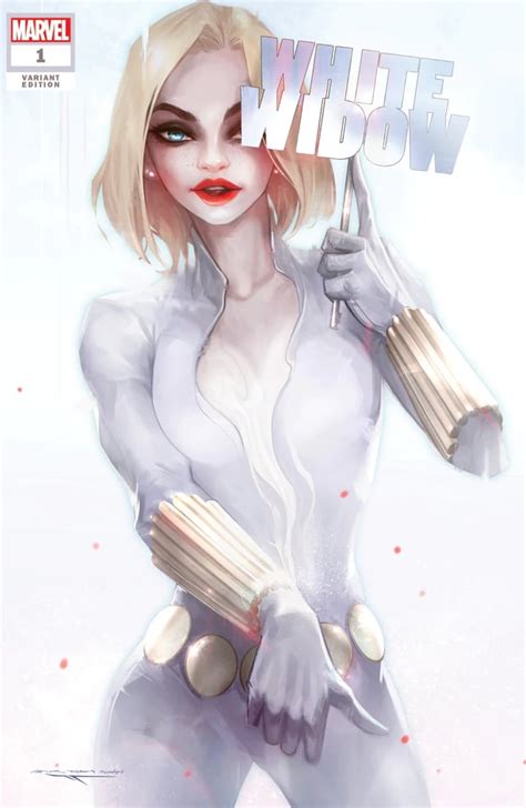 Marvel Homage White Widow 1 Black Widow 2020 Series 11 R