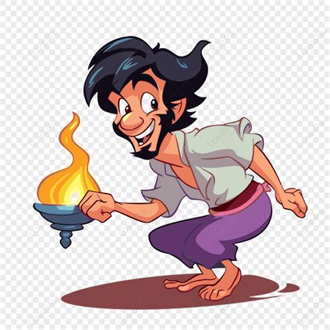 알라딘 캐릭터 색칠 페이지