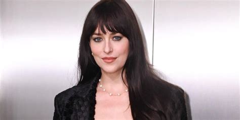 Dakota Johnson Just Took A Major Risk With Her Sheer Lingerie Bodysuit And Blazer Outfit