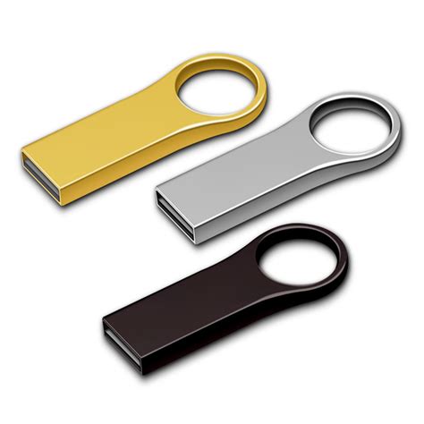 Metal Waterproof USB 3 0 Key Ring 8GB 16 GB Flash Pen Drive 32GB 64GB Memory Storage Car Key