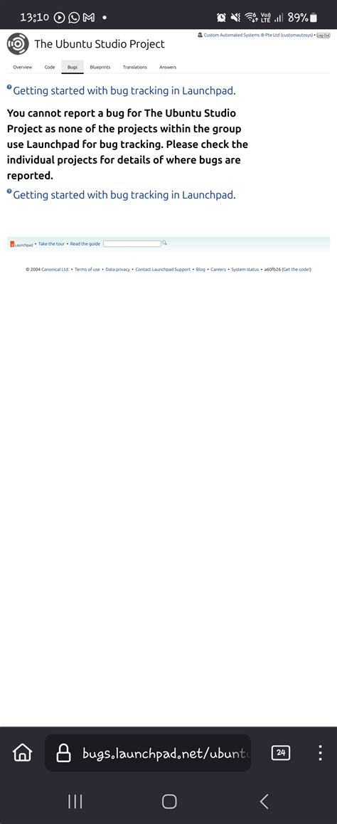 Bug In Ubuntu Studio Live USB Lock Screen And Unable To File In Launchpad Ask Ubuntu