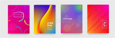 Abstract Gradient Flowing Geometric Pattern Background Texture For Poster Cover Design Stock