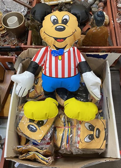Qty Of Mickey Mouse Inflatables Southgate Auction Rooms