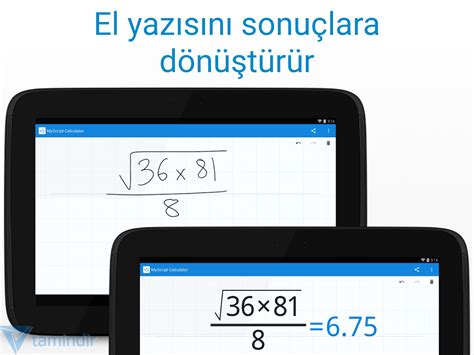 Myscript Calculator İndir Ücretsiz İndir Tamindir
